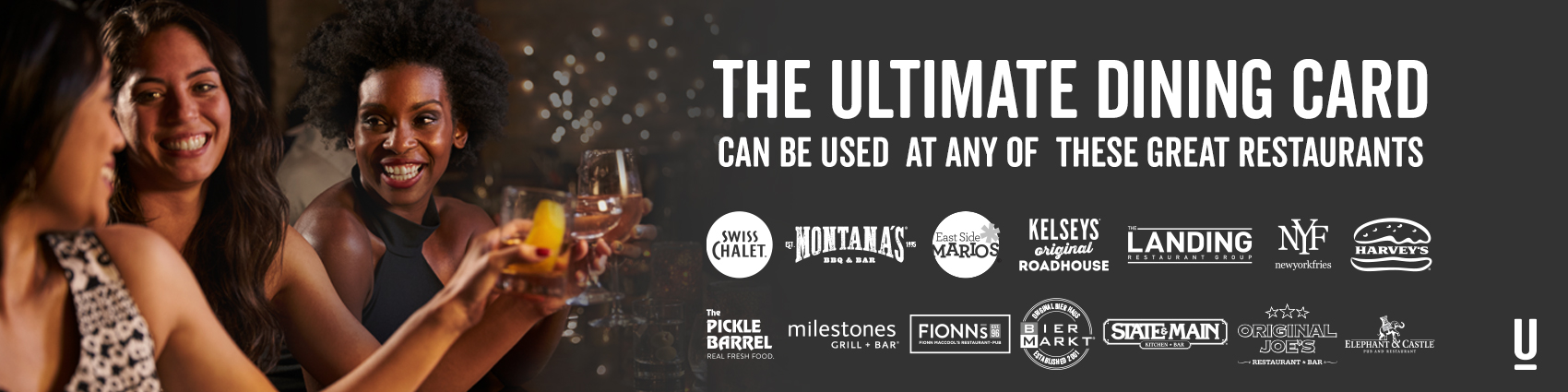 The Ultimate Dining Card. 1000+ Canadian Restaurants